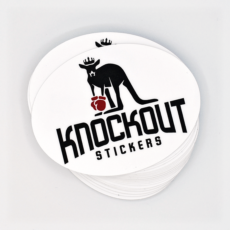 Oval Stickers – Knockout Stickers